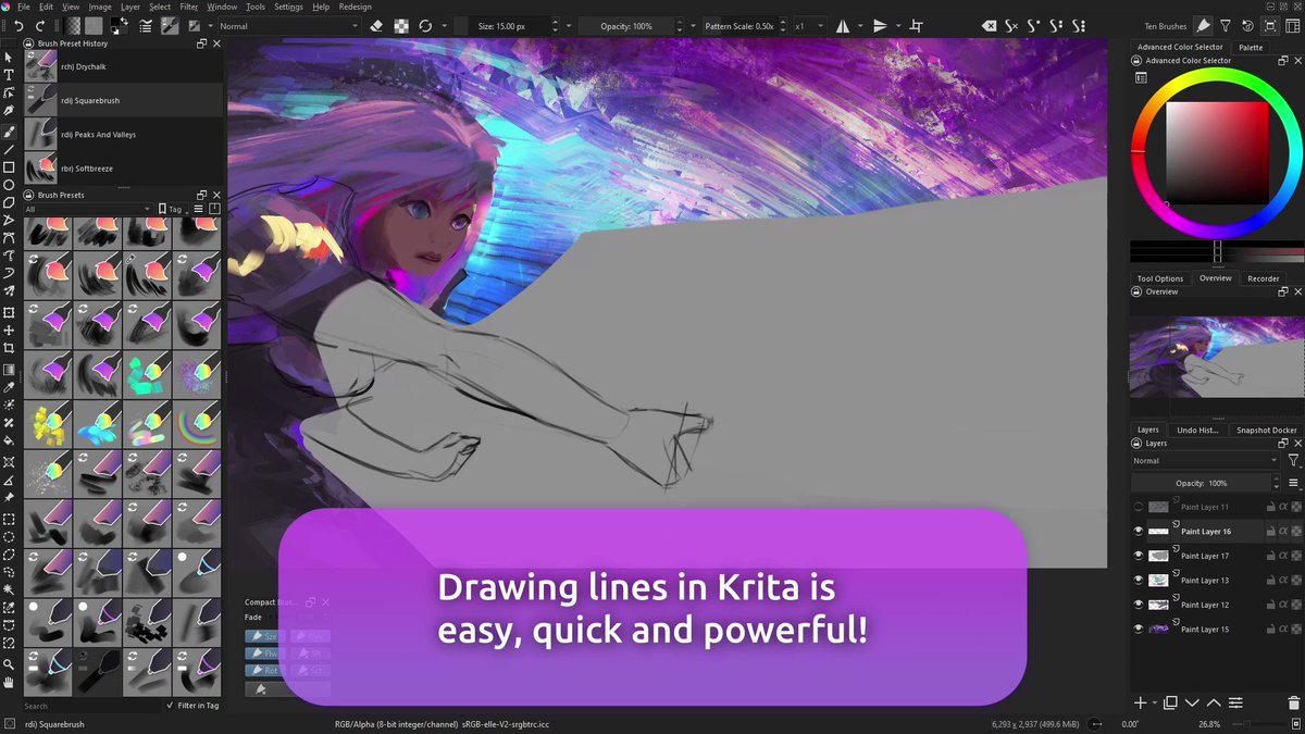 sarahah ツ on Twitter: "e esse layout do krita???? bonitao"