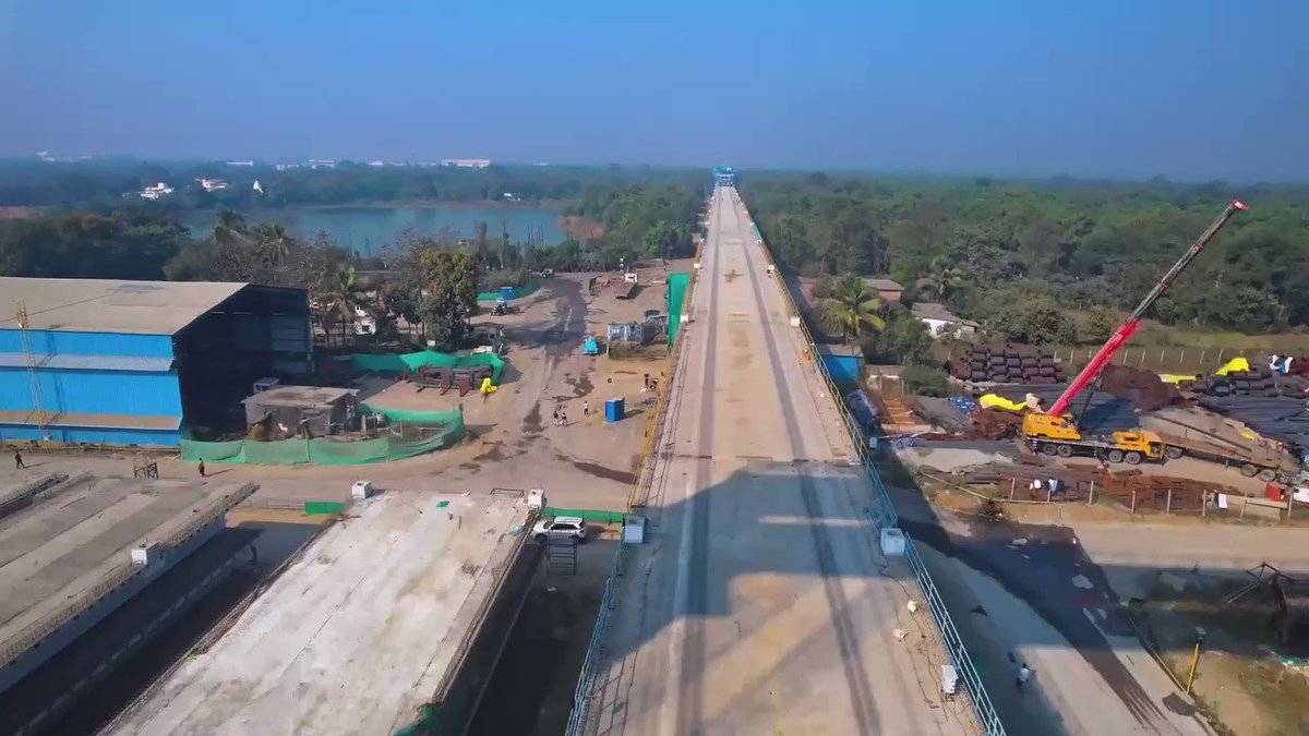 Ministry of Railways on Twitter: "New Milestone in Bullet train project: Viaduct Installation ...