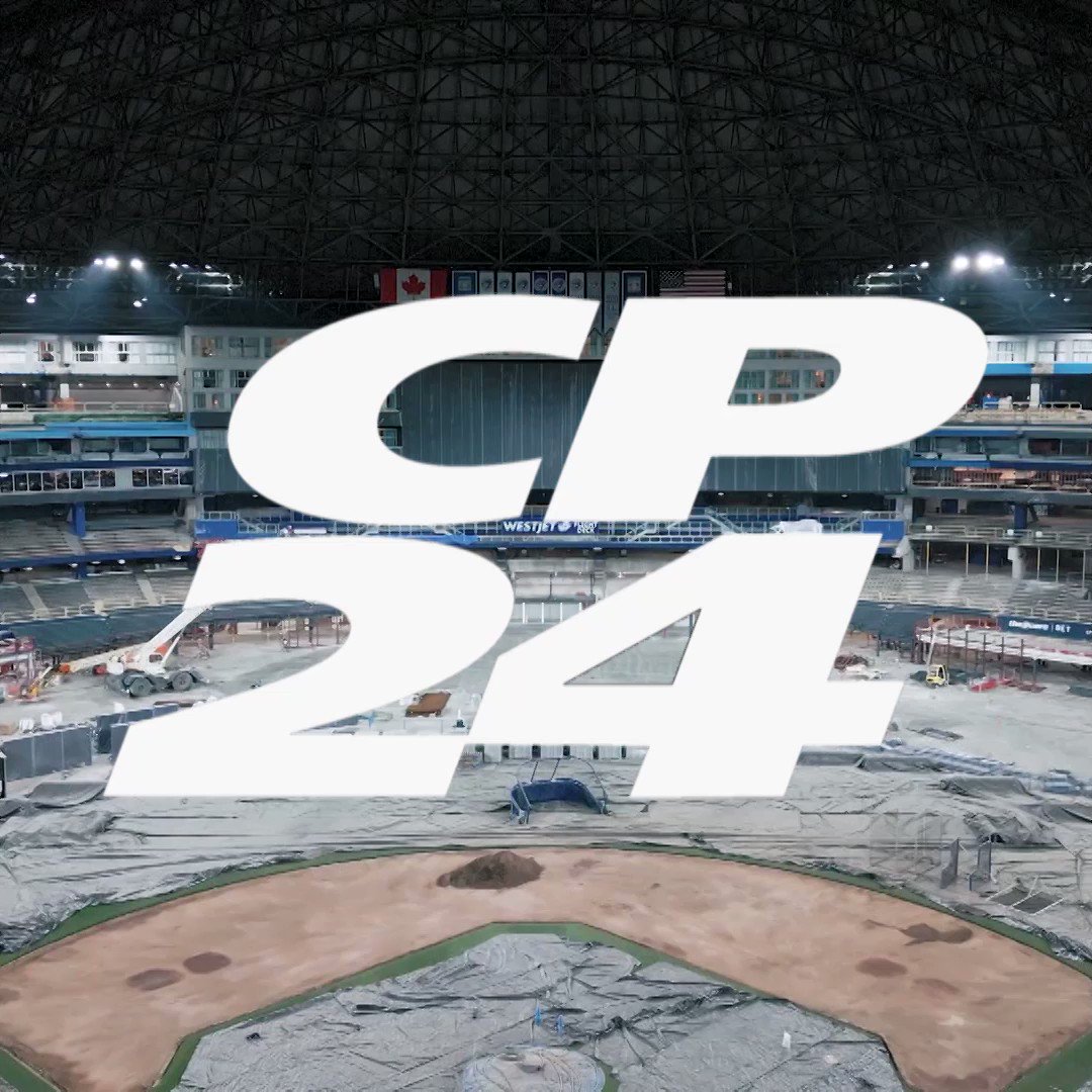 CP24 on Twitter: "WATCH: Blue Jays unveil Rogers Centre renovation progress, announce 4 new ...