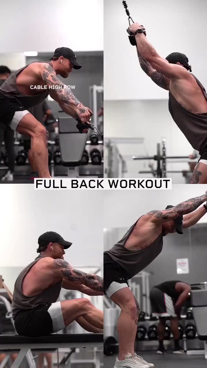 Divine_fitness on Twitter: "This Workout Makes Hard And Conditionary Back As Legend 💪"