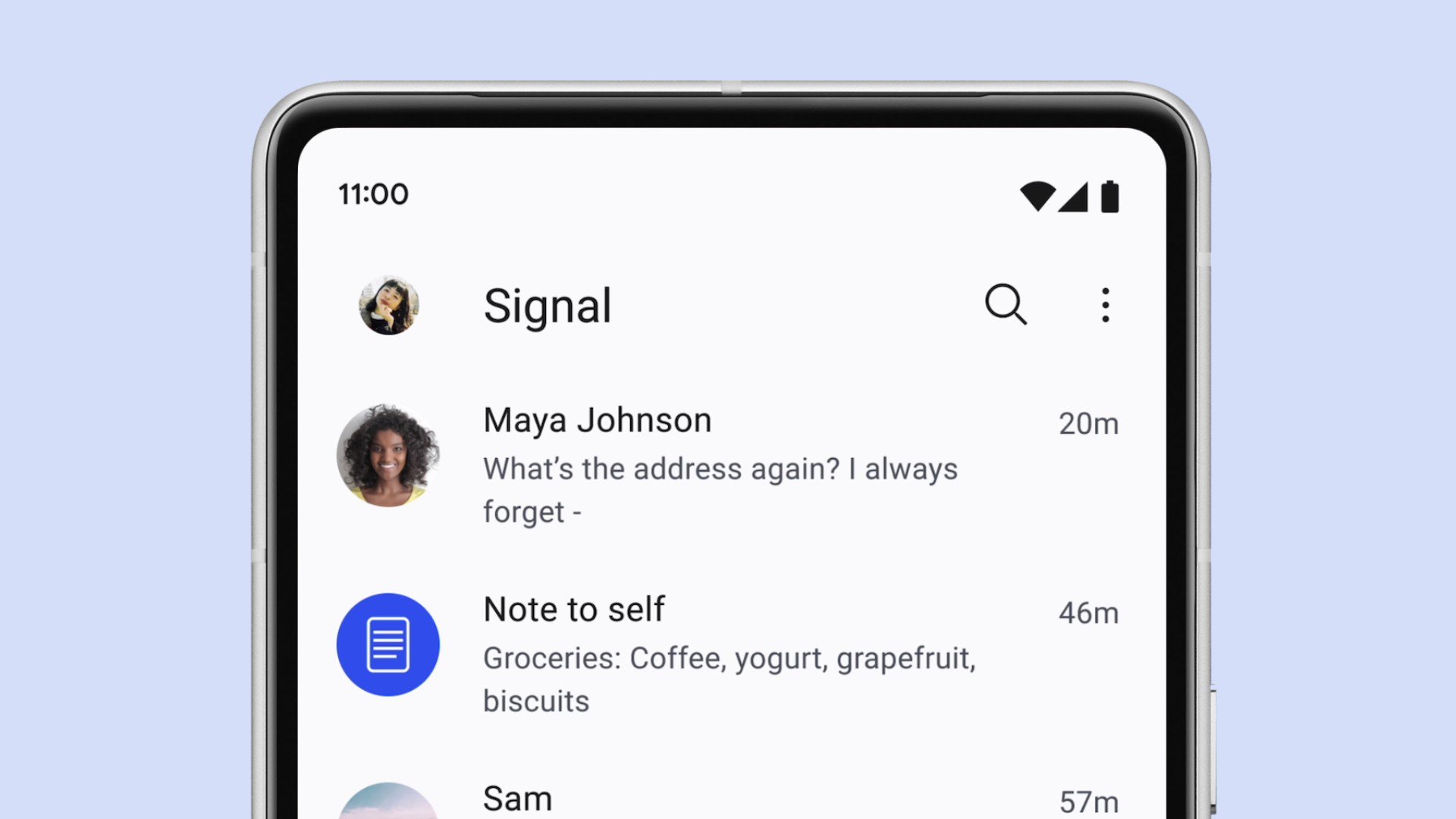 Signal on Twitter: "On Android, pull down on your chat list to show *just* your unread messages ...