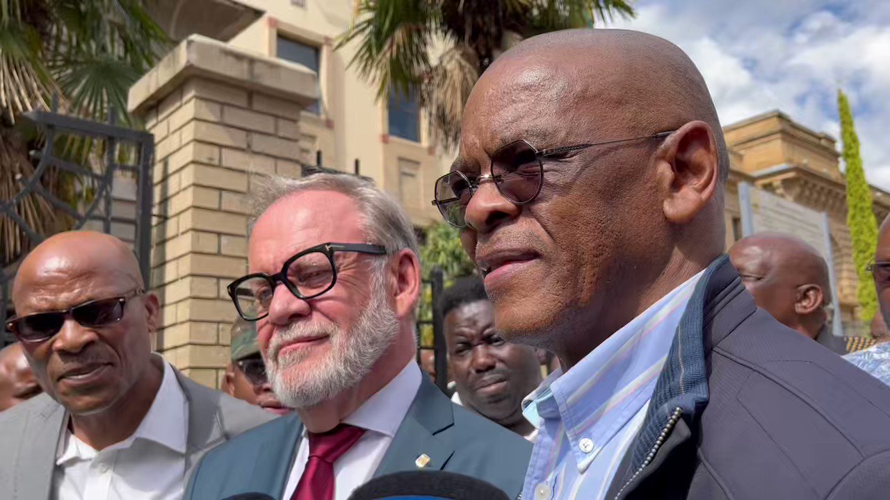 EWN Reporter on Twitter: "[WATCH] Ahead of his appearance in the Bloemfontein High Court on ...