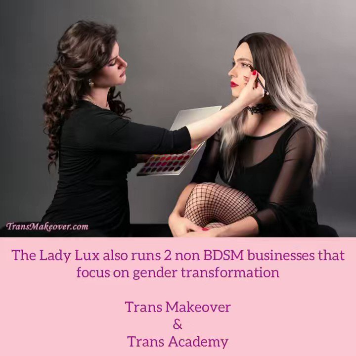 The Lady Lux on Twitter: "I do lots of gender transformations with my sessions. But for the once ...