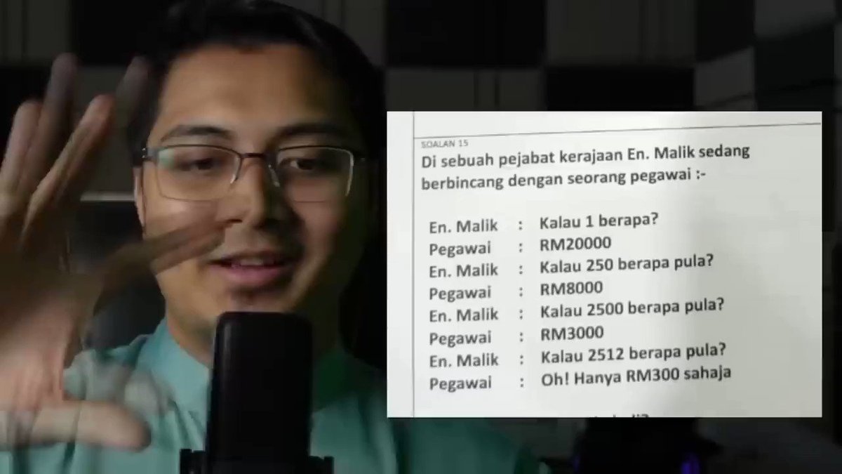 Ajar on Twitter: "Soalan Nak Suruh Budak Darjah Enam Jadi Einstein"