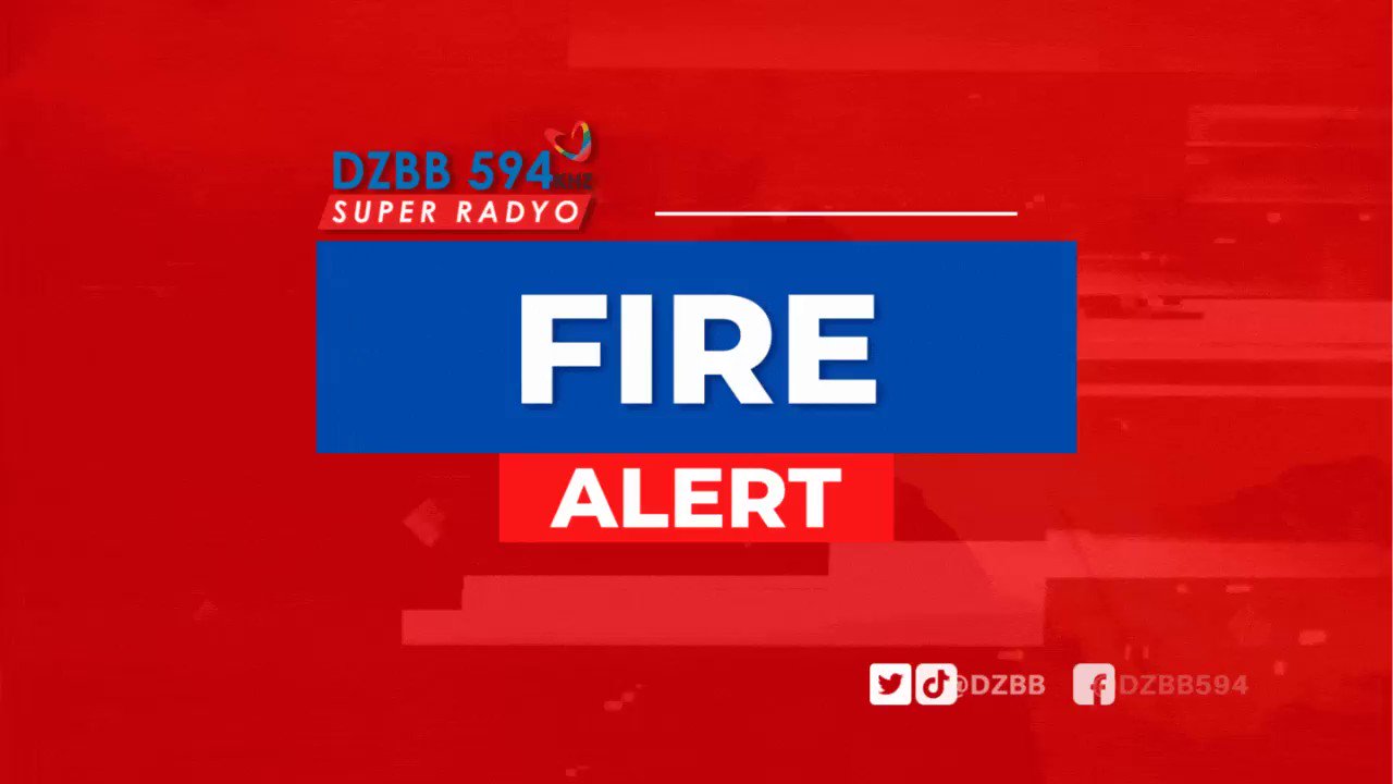 DZBB Super Radyo on Twitter: "FIRE ALERT: (As of 4:07 pm) Sunog sa isang residential area sa ...