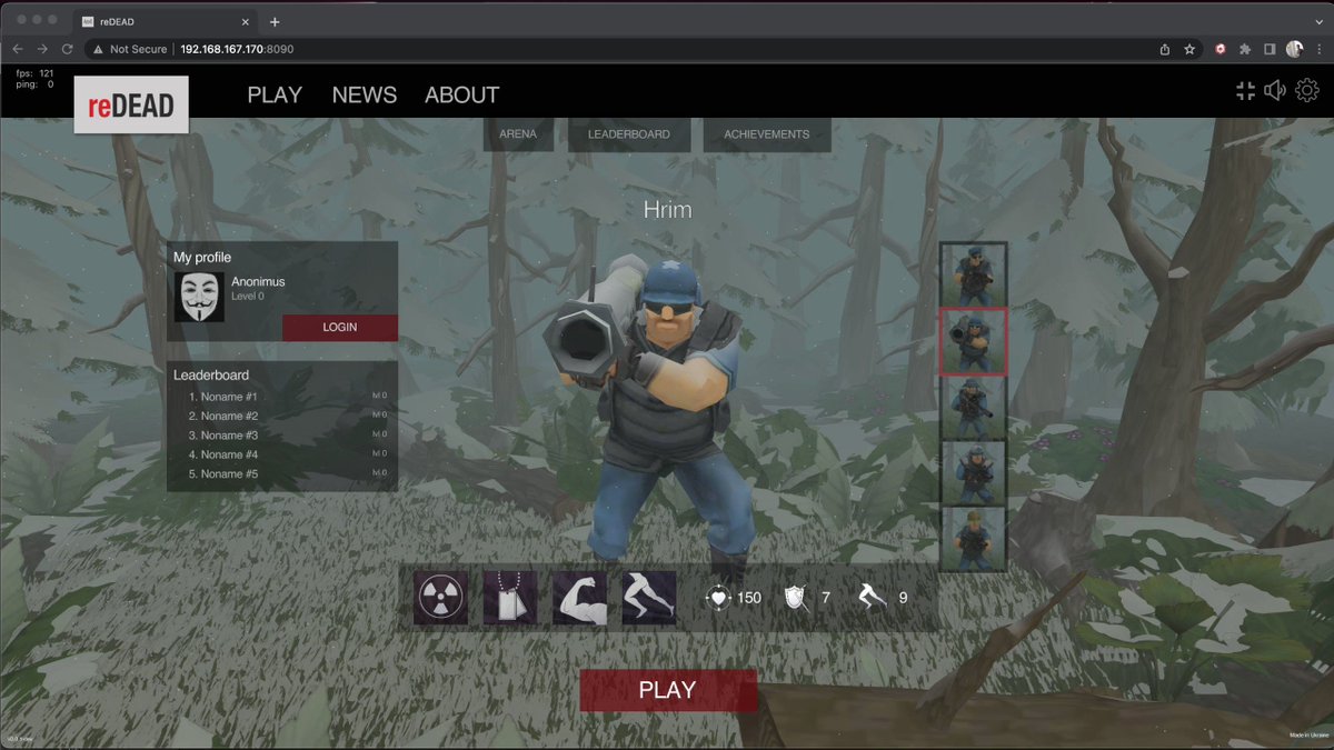 Bohdan Horpynchuk 🇺🇦 on Twitter: "Two weeks optimizing finished. Finally can move to gameplay ...