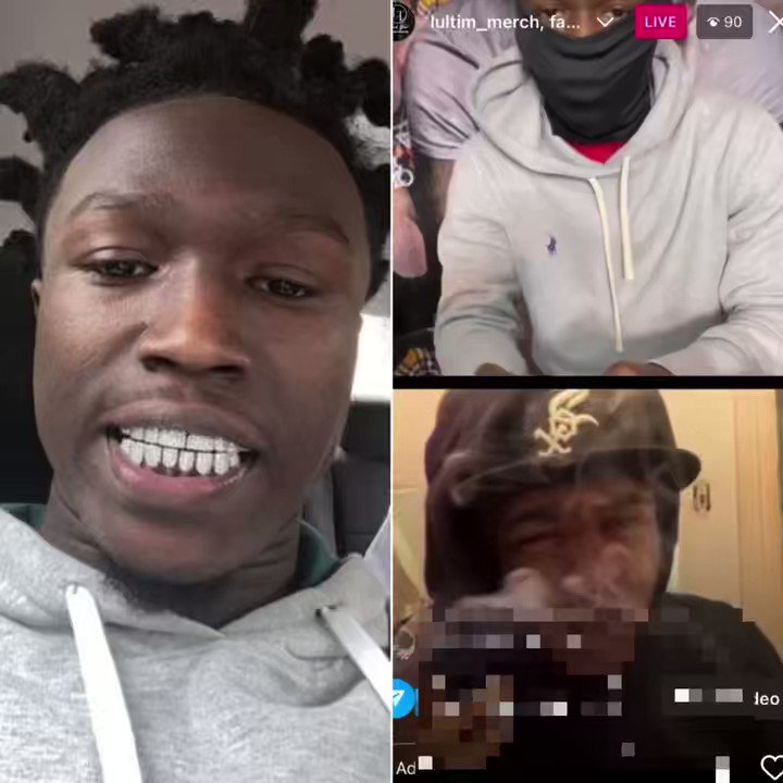 My Mixtapez on Twitter: "Lul Tim accidentally went on live with one of his opps while doing a ...