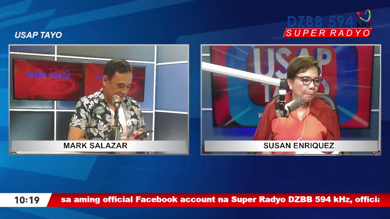 DZBB Super Radyo on Twitter: "LIVE sa DZBB: PCapt. Michelle Sabino, spokesperson, PNP Anti ...