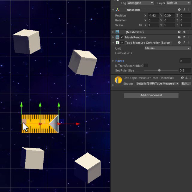 The Unity Shaders Bible On Twitter We Continue Iterating Our Tape Measure I Think It Could