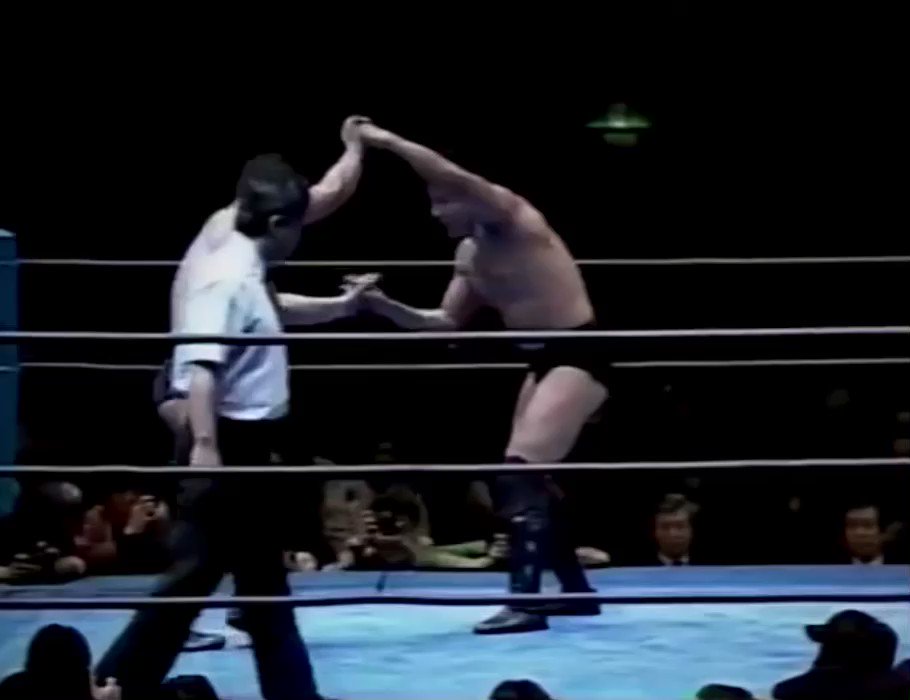 Rasslin' History 101 on Twitter: "RT @vintagepuro: Nobuhiko Takada x Akira Maeda. Two of the ...
