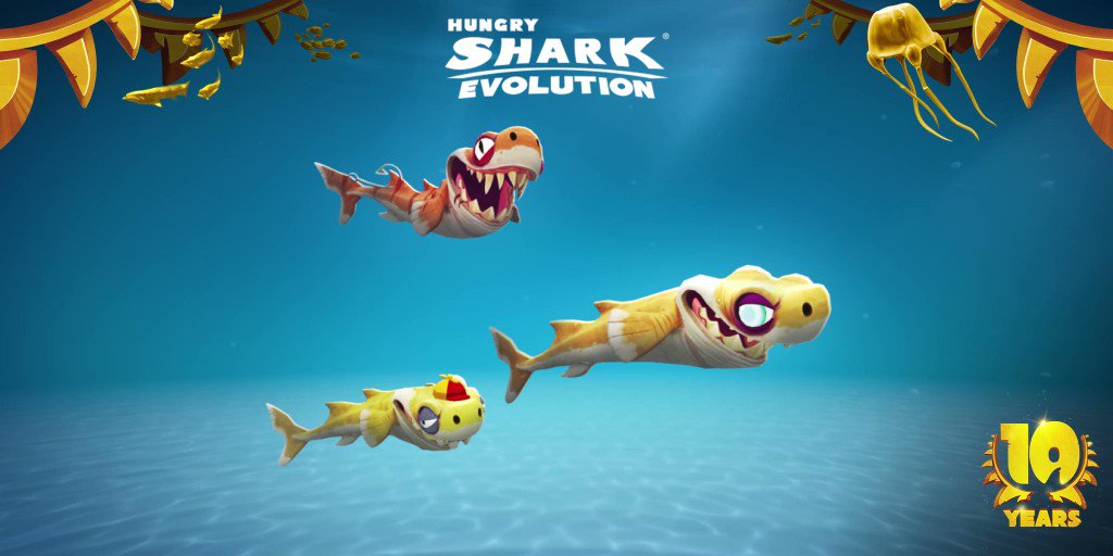 Hungry Shark Evolution Special Sharks