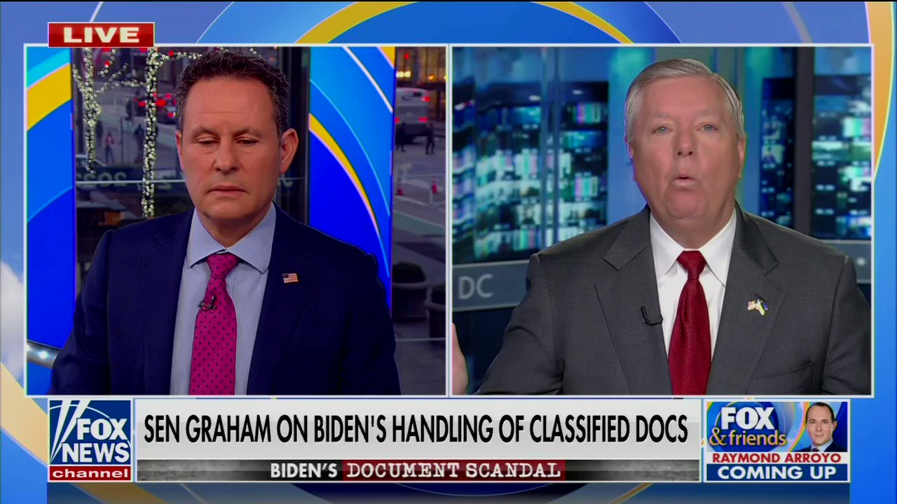 Aaron Rupar on Twitter: "Lindsey Graham went on Fox & Friends and made a compelling case for ...