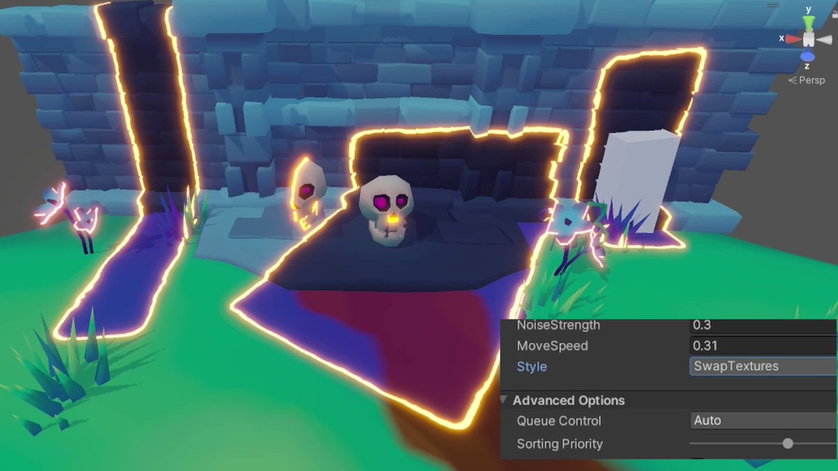 Joyce〔MinionsArt〕 on Twitter: "Ooh with enums in shader graph I can easily have all 3 effects in ...
