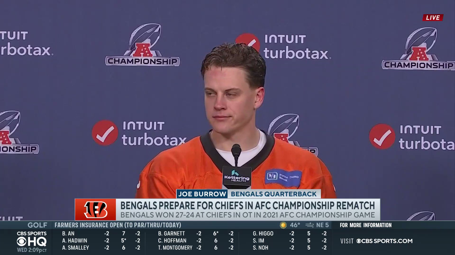 ClutchPoints on Twitter: "Reporter: "What does the saying 'I'm him' mean?" Joe Burrow: "Did I ...
