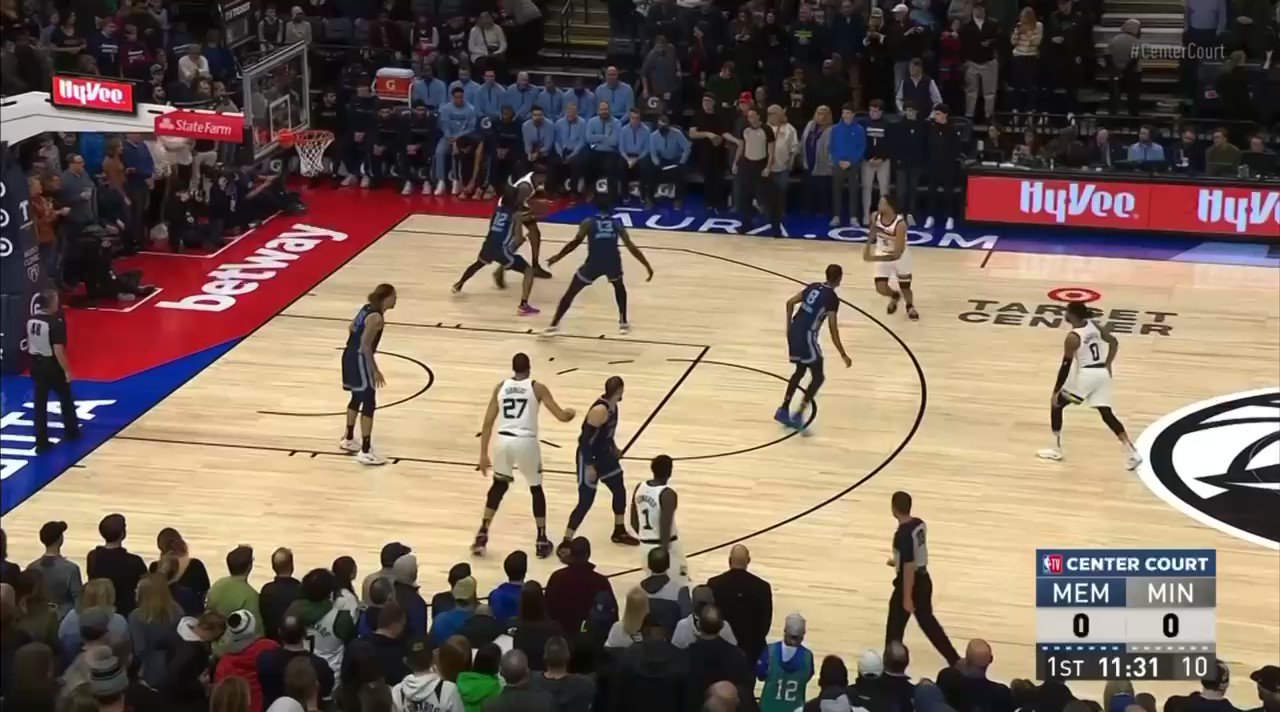 Timberwolves Clips on Twitter: "Kyle Anderson catch-and-shoot 3, assisted by Jaden McDaniels out ...