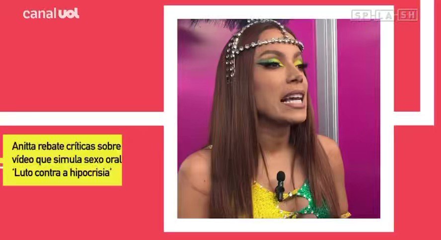 Choquei On Twitter 🚨famosos Em Entrevista Ao Uol Anitta Fala Sobre