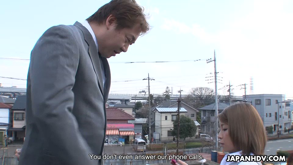 JapanHDV on Twitter: "Sumire Matsu plays some naked office games with the office staff. Follow ...