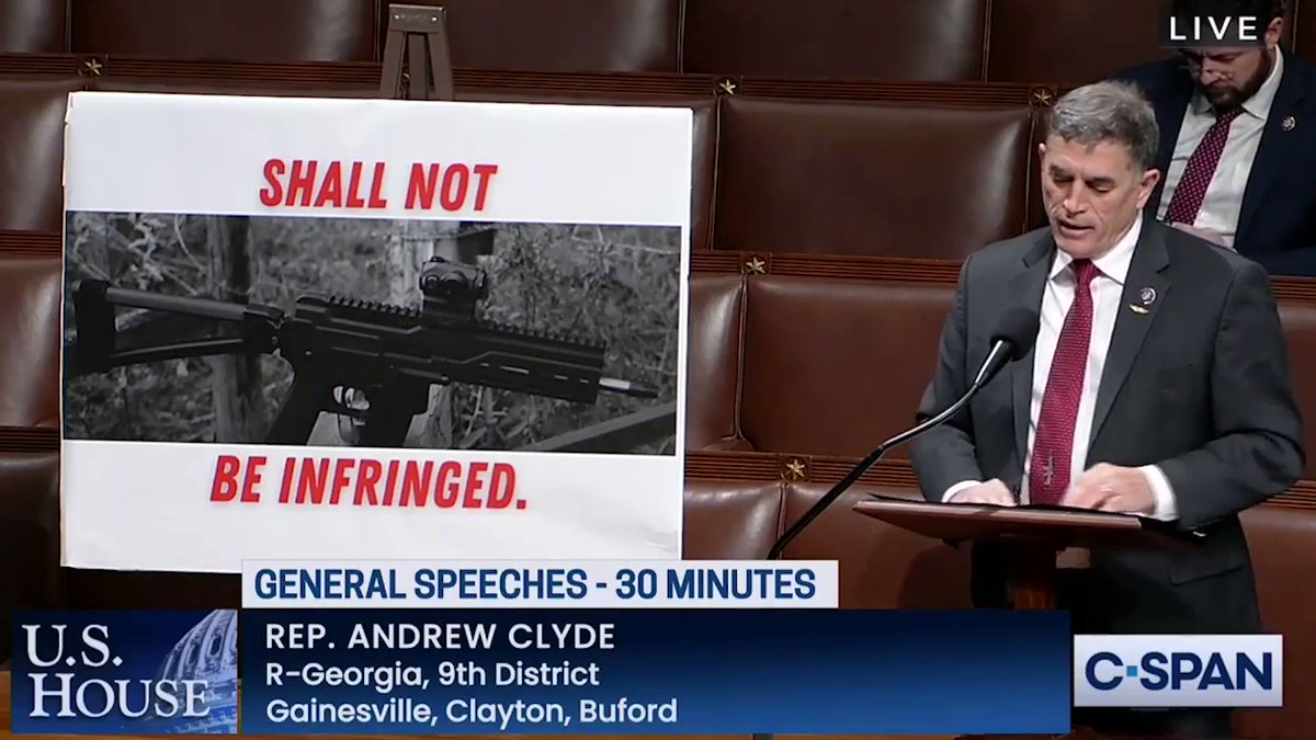 Rep Andrew Clyde On Twitter Last Time I Checked Only Congress Has