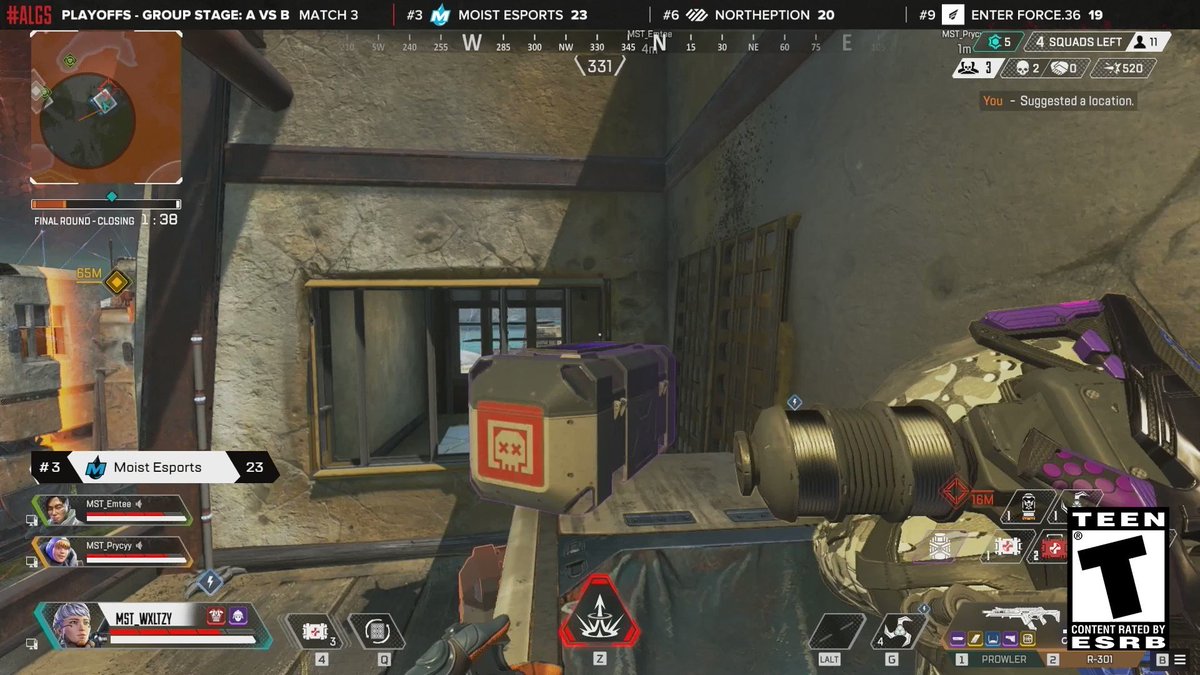 Apex Legends Esports on Twitter: "Match 3 is a wrap for Group A vs B and @NORTHEPTION clean up ...