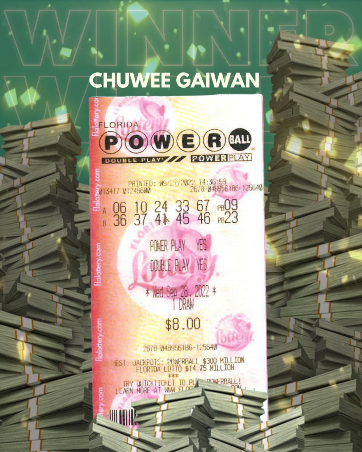 Florida Lottery on Twitter: Florida Lottery on Twitter: