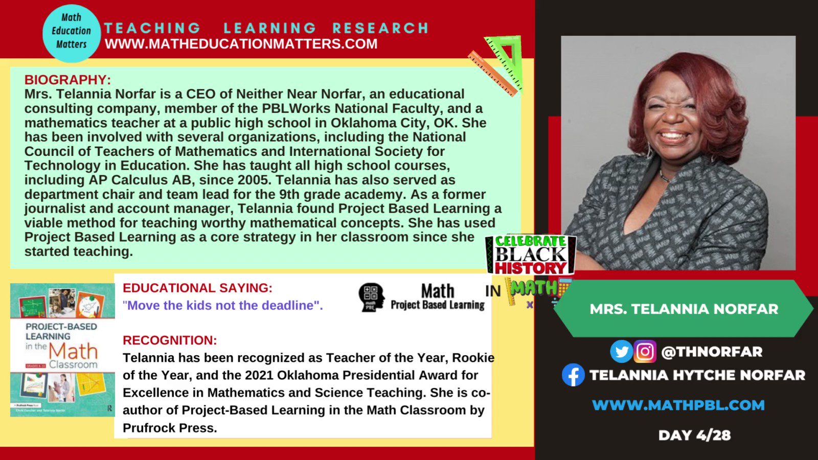 Math Education Matters on Twitter: "We are celebrating # ...