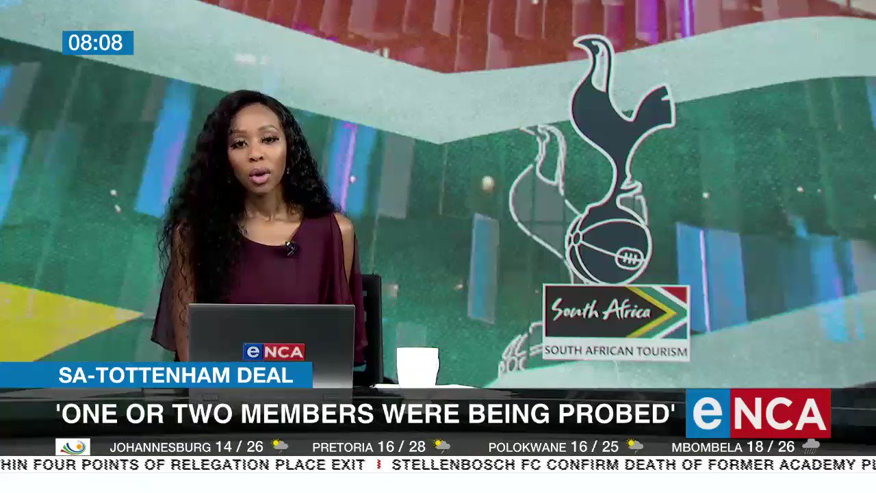 eNCA on Twitter: "Reacting to the SA Tourism-Tottenham Hotspur sponsorship proposal, Cosatu is ...