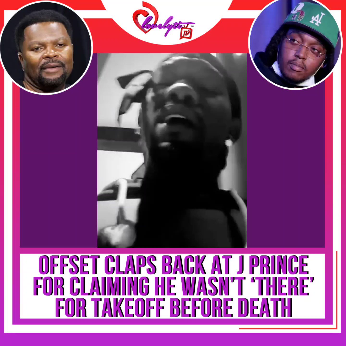 lovelyti on Twitter: "Offset has responded to J Prince after the music executive criticized ...