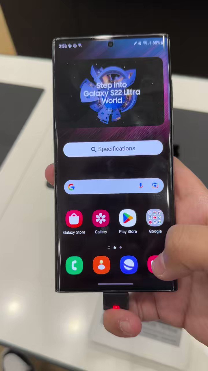 Alvin on Twitter: "To make things fair, I also compared the animations of the Galaxy S22 Ultra ...