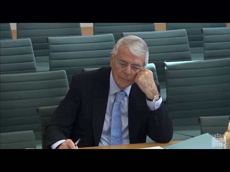 Irish Agreement On Twitter Judewebber John Major At Northern Ireland Affairs Committee 