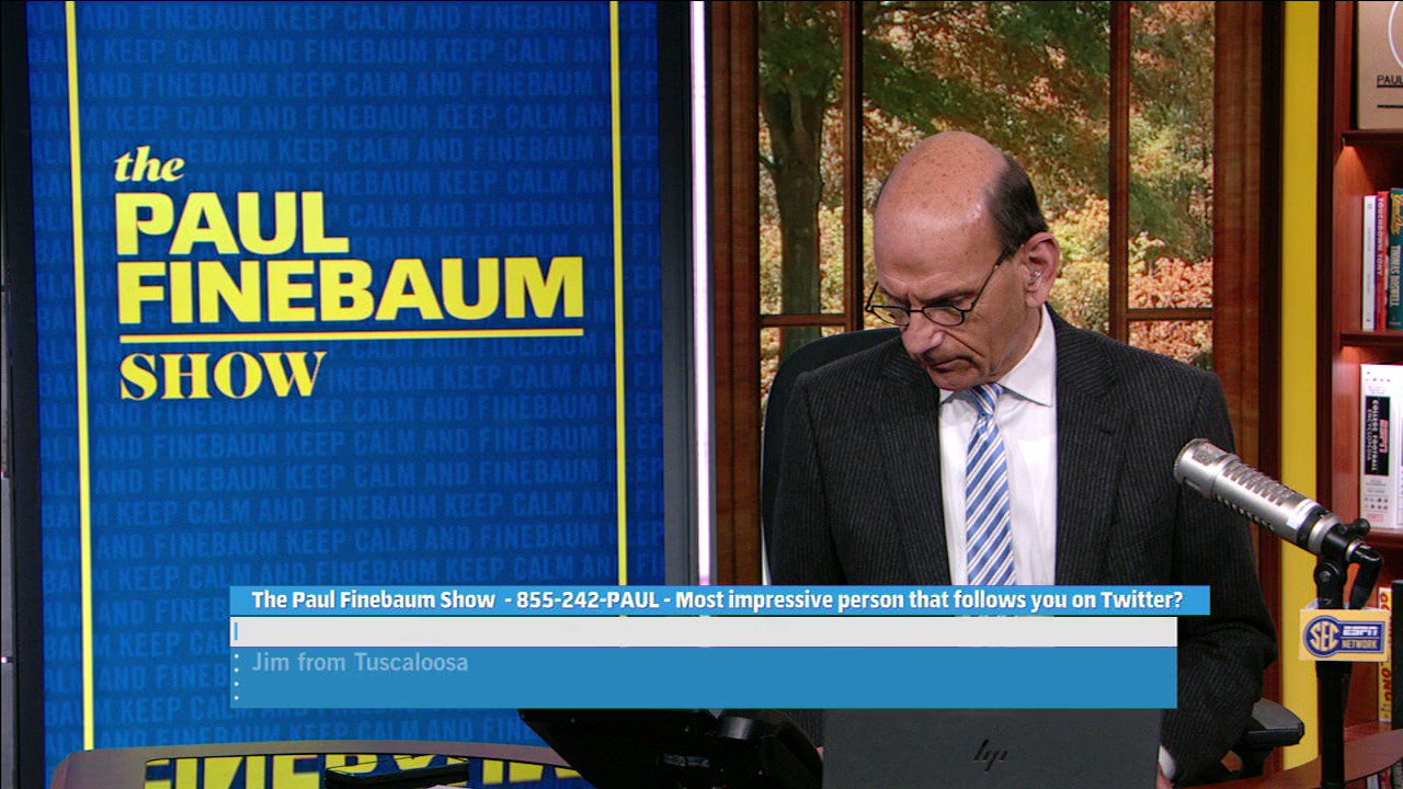 Paul Finebaum on Twitter: Paul Finebaum on Twitter: