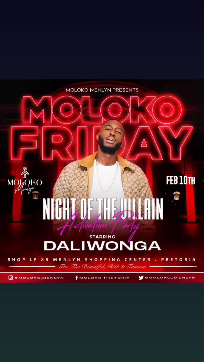 Protect ncube on Twitter: "#MolokoFridays #MolokoMenlyn #ForTheBeautifulRichAndFamous @Moloko ...