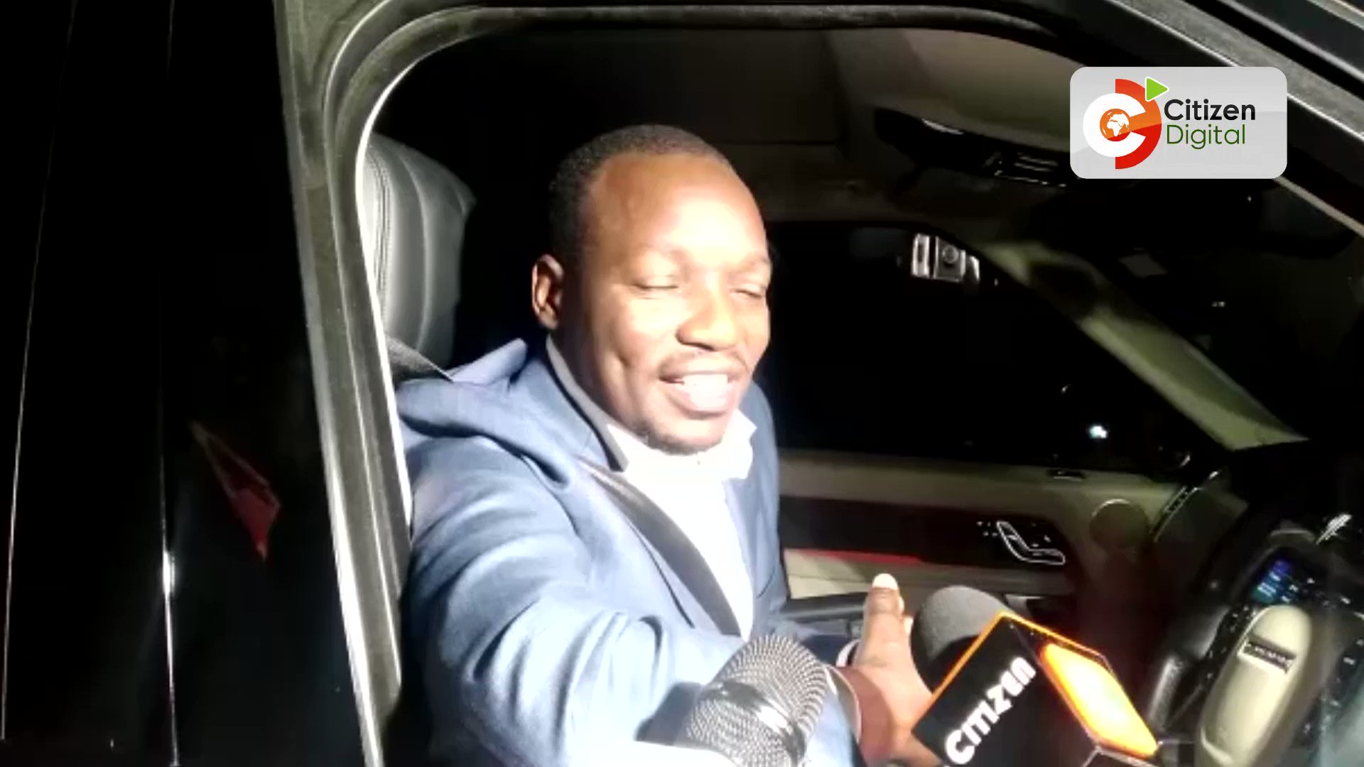 Citizen TV Kenya on Twitter: "Governor Simba Arati cuts short his trip back to Kisii to join ...