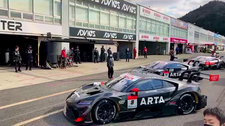 無限MUGEN【公式】 on Twitter: "岡山テスト💪🏻 ARTA MUGEN NSX-GT #8 ARTA MUGEN NSX-GT #16 #SUPERGT #HRC #ARTA ...