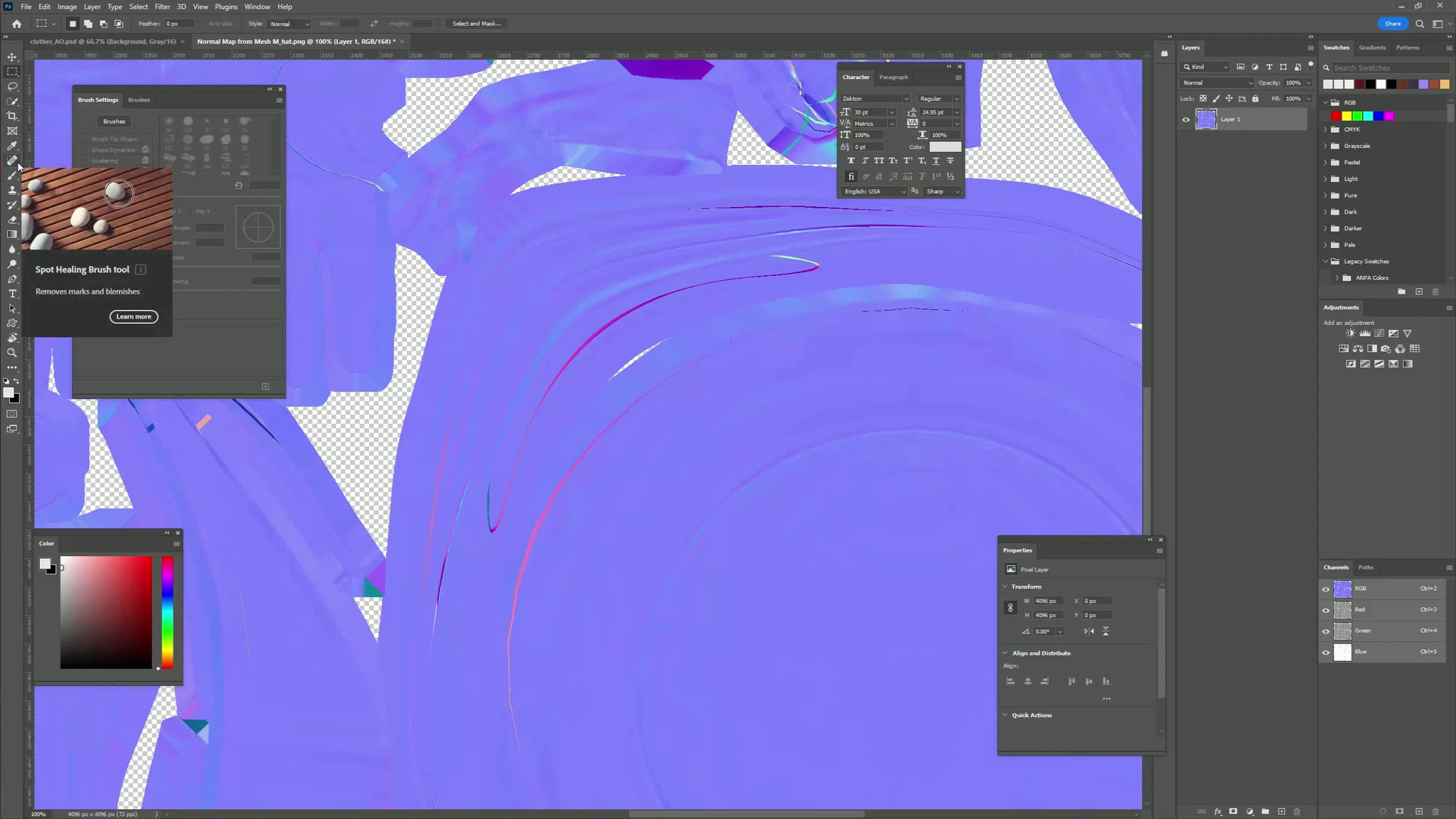 PhungDinhDzung * PDD * on Twitter: "Just discover a handy tip today, using "Spot Healing" tool ...