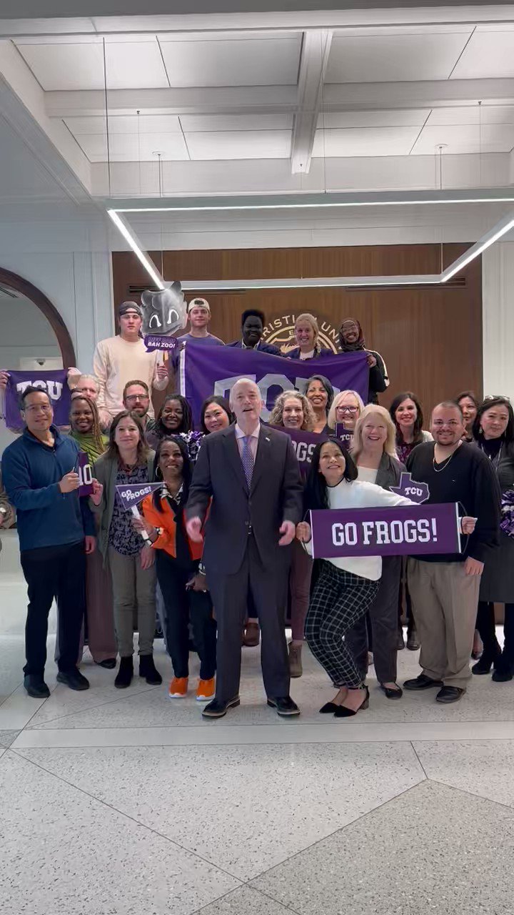 Tcu On Twitter Good Luck On Sunday Kbniang8 Horned Frogs Far And Wide Will Be Cheering You