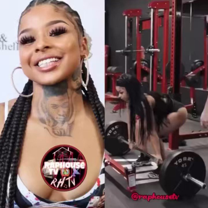 Spicy Daddy on Twitter: "RT @raphousetv2: Chrisean Rock Really Mad Strong She Almost Deadlifts ...