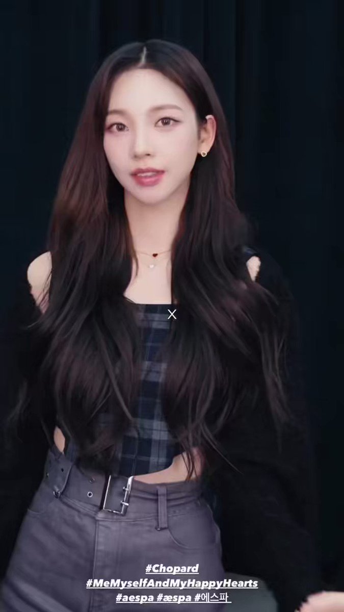 chaeminyulk on Twitter: "RT @aespossible: 230210 aespa instagram story #에스파 #aespa aespa x Chopard"