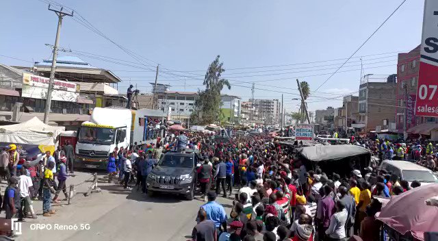 Hot 96 FM Kenya on Twitter: "Azimio brigade led by Raila Odinga, Kalonzo Musyoka and Jeremiah ...