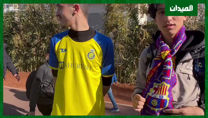 أخبار الهلال On Twitter 🎥 مشجع نصراوي يساند ريال مدريد أمام الهلال في