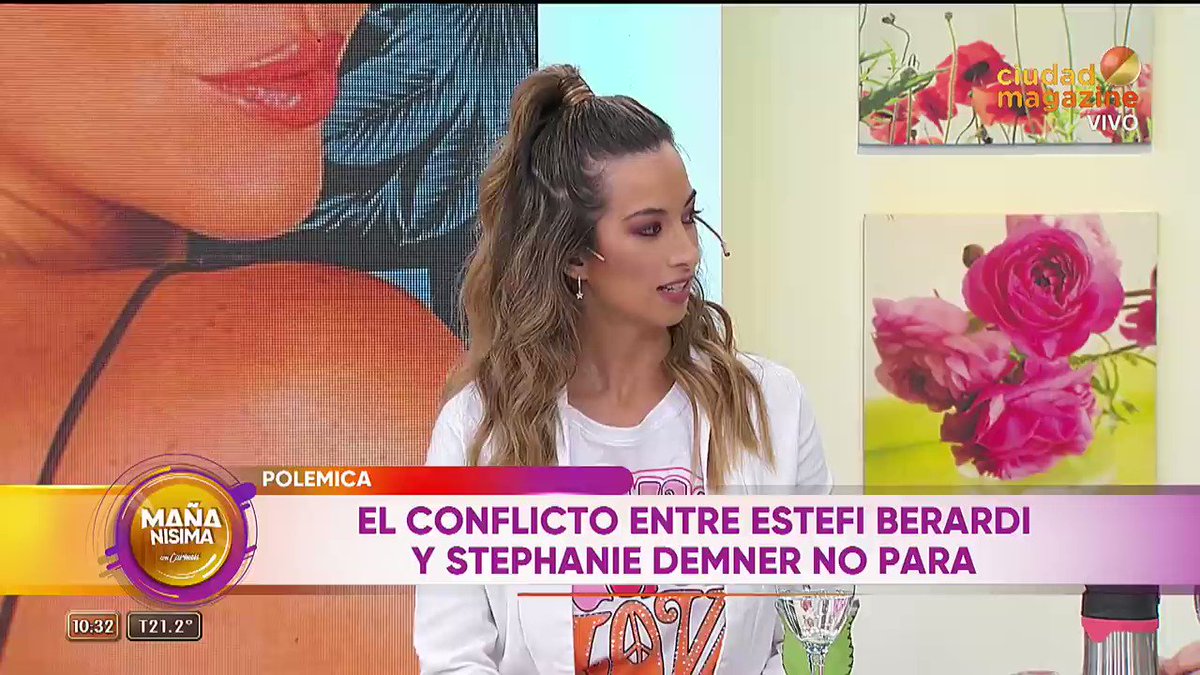 Isidrito on Twitter: "RT @psychveg: Stephanie Demner se molesto con Estefi porque confirmo su ...