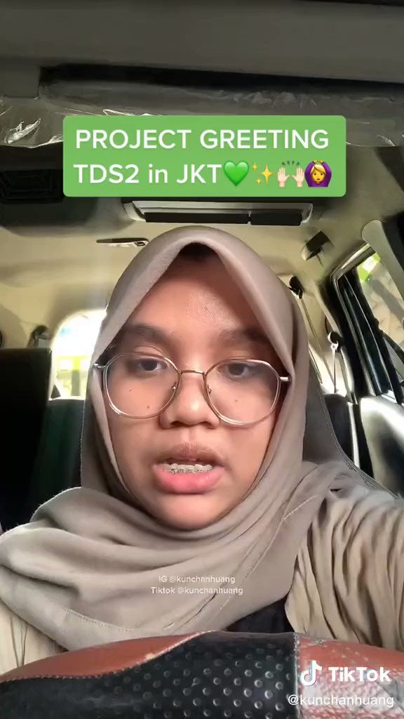 💐 on Twitter: "Gais ada Project Greeting TDS 2 in JKT nih Info dari tiktok : kunchanhuang *Aku ...