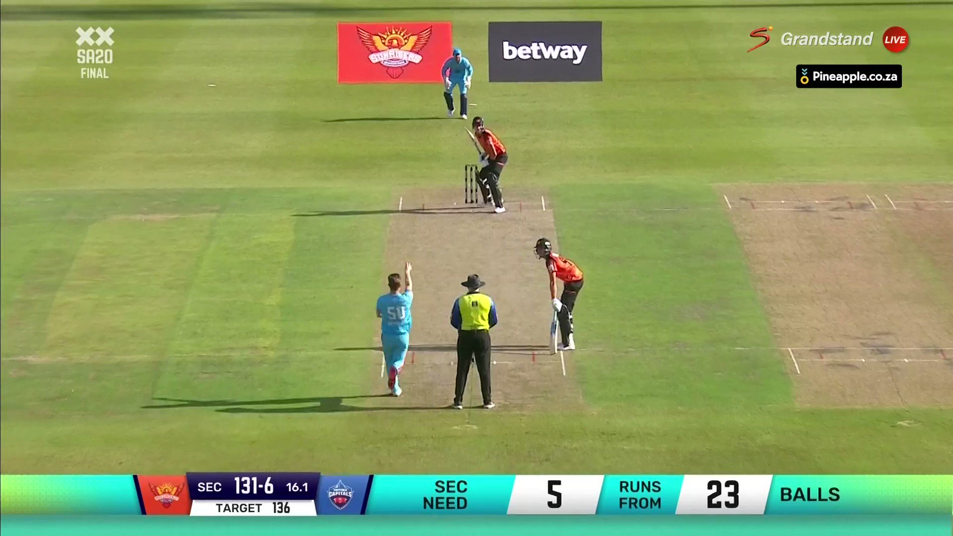 Betway SA20 on Twitter: "That winning moment 🧡🧡🧡 #Betway #SA20 @Betway_India https://t.co ...