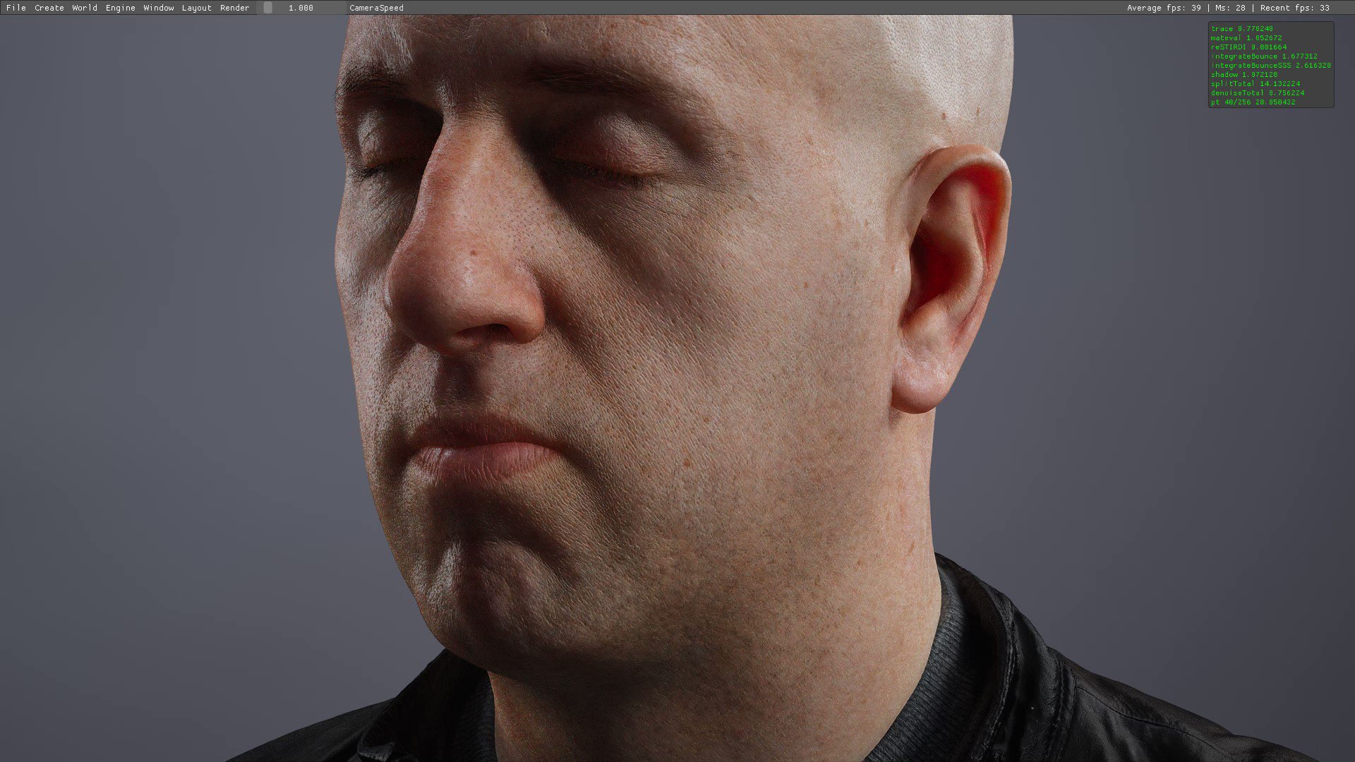bd3d on Twitter: "Testing @VrKomarov real-time path tracing engine ...