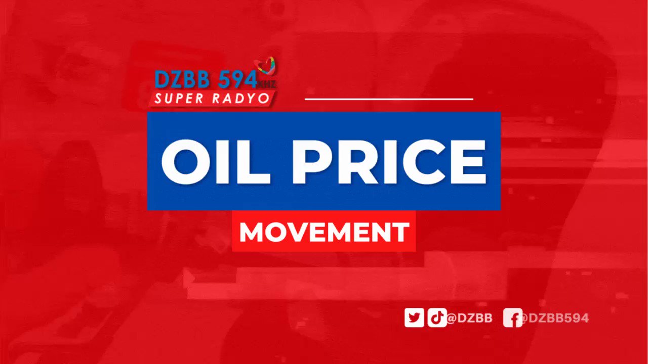 DZBB Super Radyo on Twitter: "OIL PRICE MOVEMENT: Ilang kumpanya ng langis, magpapatupad ng ...