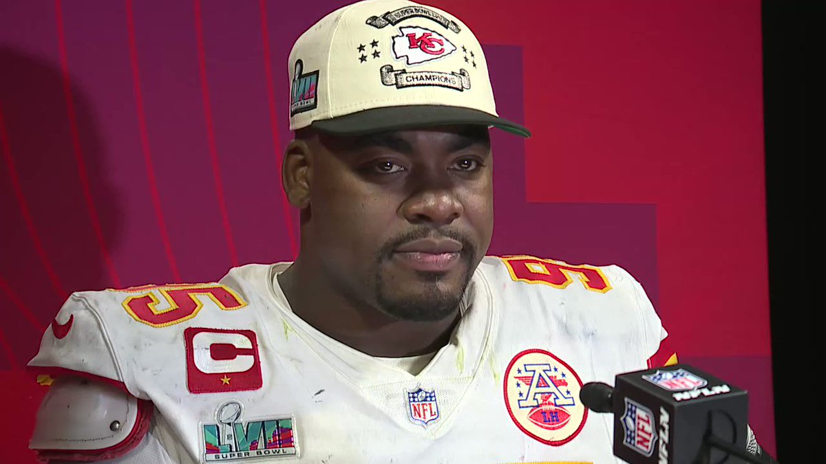 girlzinger on Twitter: "RT @PJGreenTV: #Chiefs Chris Jones started off with a funny remark but ...