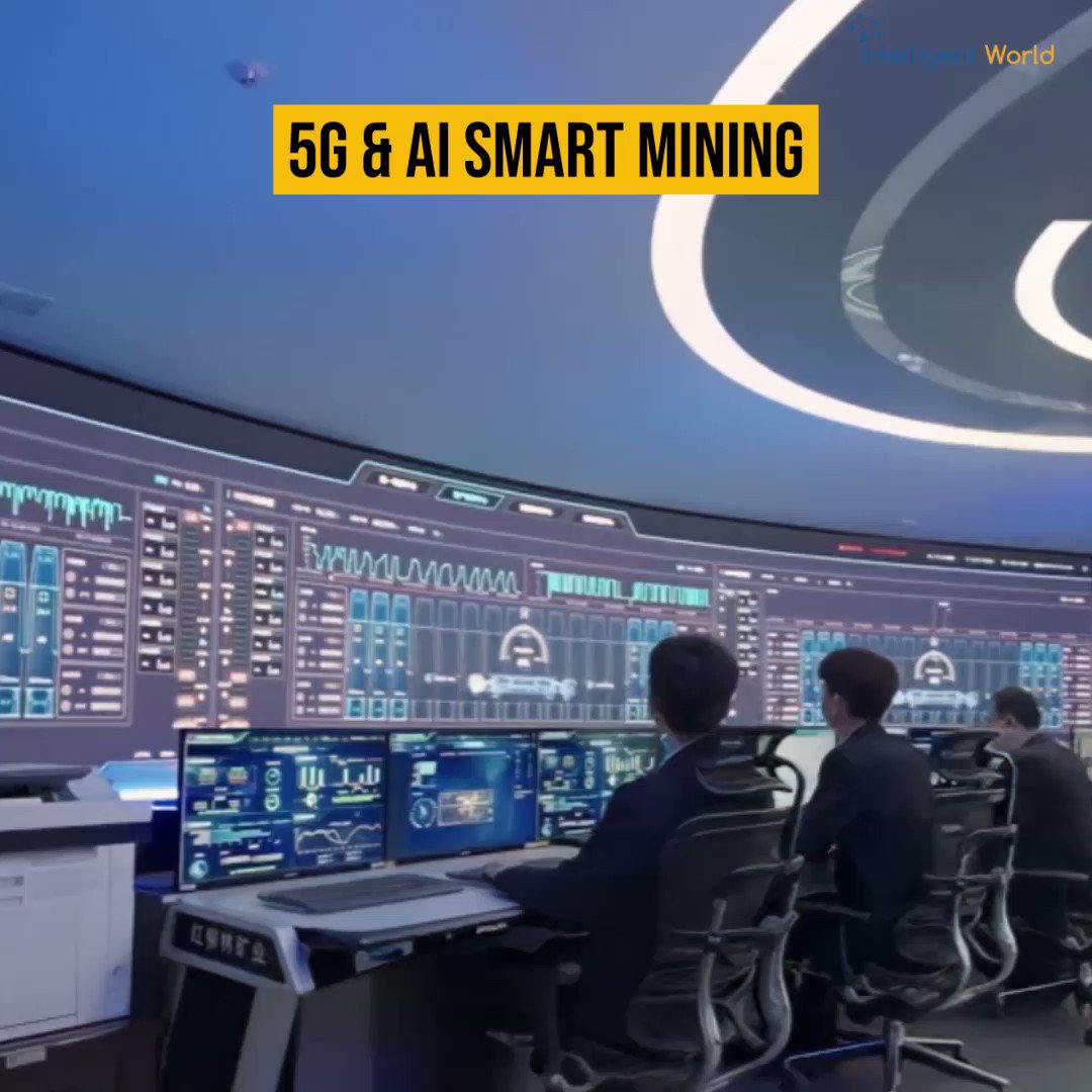 Ronald van Loon: Meet me at #MWC23 on Twitter: "#5G & #AI Smart Mining What's the best thing ...