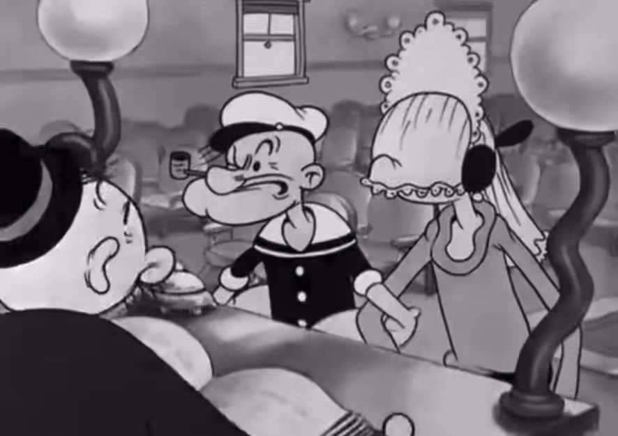 Fabulous Fleischer Cartoons Restored! on Twitter: "🖤Stayin’ Single🖤 . #popeye #fleischerstudios ...
