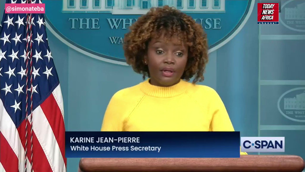 Simon Ateba on Twitter: "‘Is President @JoeBiden Woke?’ @WhiteHouse Correspondent @JamesRosenTV ...