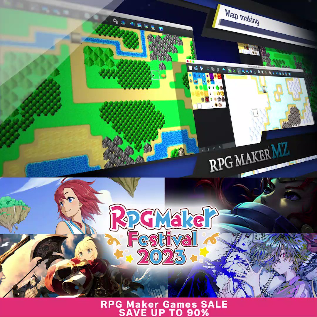 PixelNovak (COMMISSIONS OPEN) on Twitter: "RT @RPGMakerSeries: RPG Maker's Big Annual Sale Comes ...