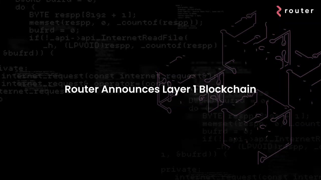 Router Protocol on Twitter: "1/ We have developed a Layer-1 blockchain using @cosmos' Tendermint ...